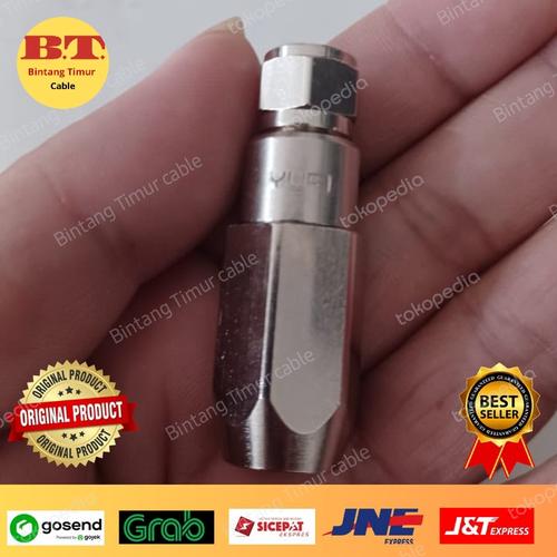 Jual konektor RG 11 Yuri - Jakarta Barat - Bintang Timur cable | Tokopedia