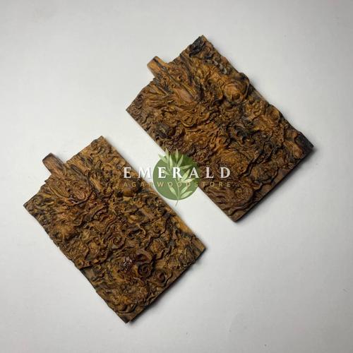 Jual Liontin Gaharu Tarakan Tigre Ukir Naga - Kab. Sidoarjo - Emerald ...