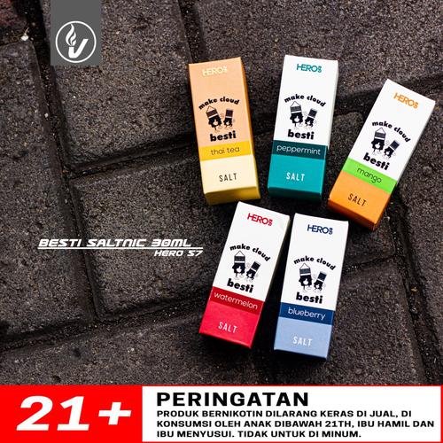 Jual LIQUID BESTI SERIES HERO57 SALTNIC 30ML - Thai Tea - Jakarta Timur ...