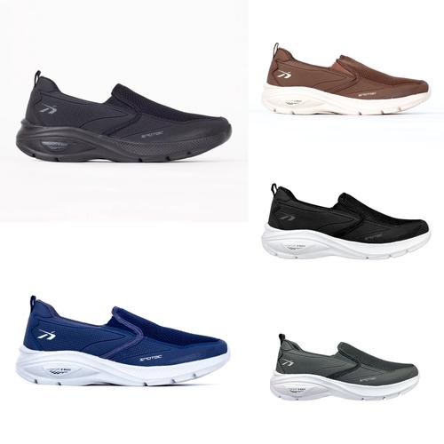 Jual Spotec Onyx || Sepatu Walking Slip On ORIGINAL SPOTEC - Hitam, 40 ...