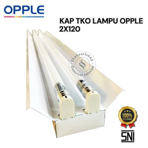 Jual OPPLE KAP LAMPU TKO 2X120 120CM KOMPLIT, OPPLE KAP TKO TL 2X36 ...