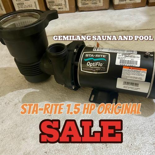 Jual POMPA STA RITE 1.5 hp OptiFlo ORIGINAL STARITE BY PENTAIR POMPA ...