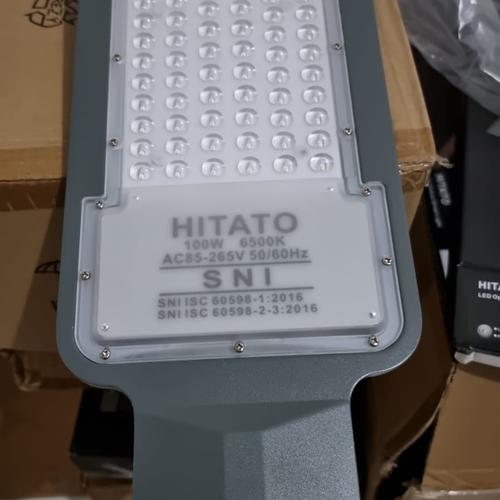 Jual lampu jalan led 100w PJU 100w lampu jalan 100w 100watt SNI hitato ...