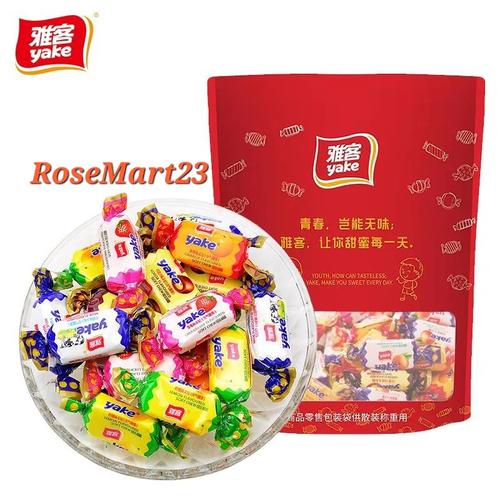 Jual PERMEN SUSU ANEKA RASA BUAH / PERMEN SUSU MIX FRUITS / 雅各水果味奶糖 ...