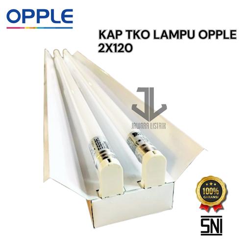 Jual OPPLE KAP LAMPU TKO 2X120 120CM KOMPLIT, OPPLE KAP TKO TL 2X36 ...