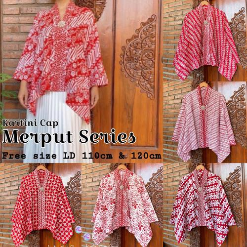 Jual PREMIUM Kartini Cap MerPut Series Blus Batik Wanita Katun Cap ...