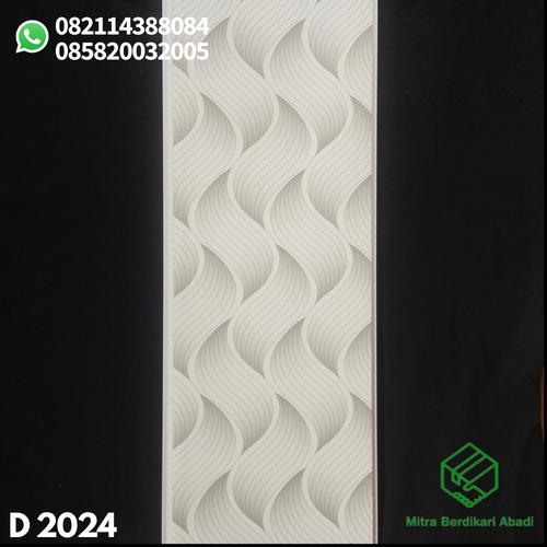 Jual Plafon PVC Putih Motif Ulir-Ulir Abu Kehitaman - Meter lari - Kota ...