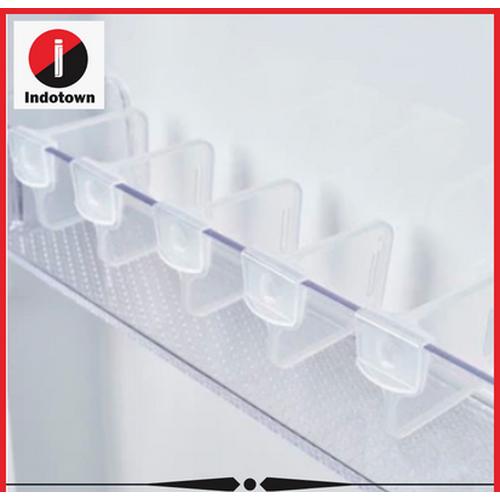 Jual sekat partisi pemisah laci kulkas sekat pembatas rak grid ...