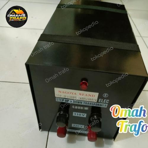 Jual trafo step up down nagoya induksi 4000 watt 220v / 110v plus box ...