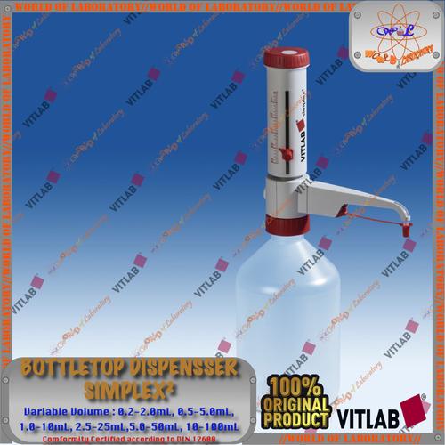 Jual VITLAB Bottletop Dispenser, SIMPLEX2, Variable Volume - 10.0 - 100.0 mL - Jakarta Barat ...