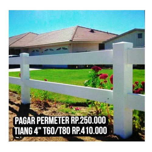 Jual Pagar UPVC Parkiran dan Taman - Kota Tangerang - Good Art Glass ...