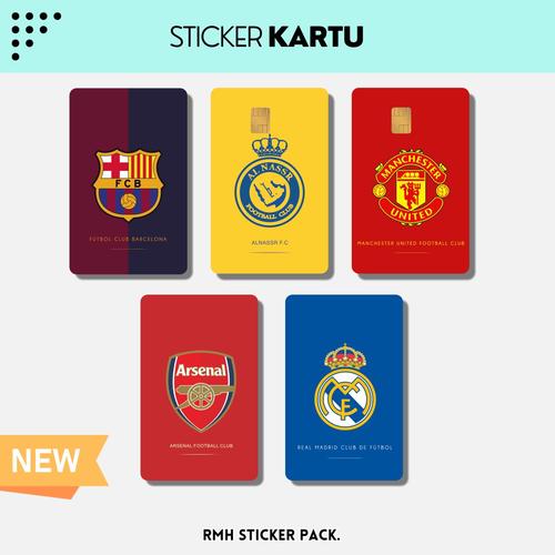 Jual Stiker Skin Kartu ATM | Flazz | E-money | E-toll || Tema Klub Bola ...
