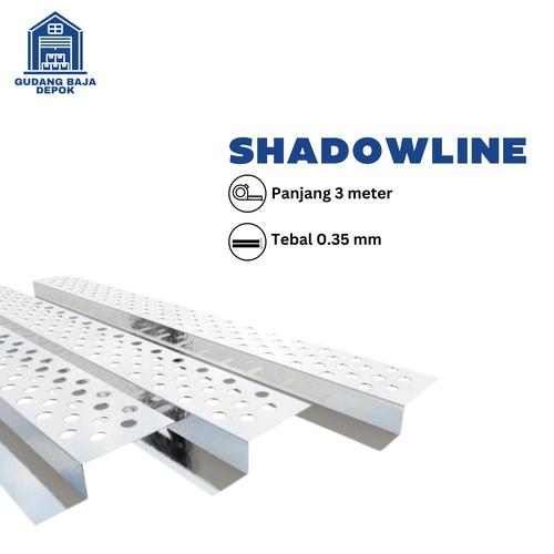 Jual Shadowline Shadow Line Gypsum Plafon - Kota Depok - Gudang Baja ...