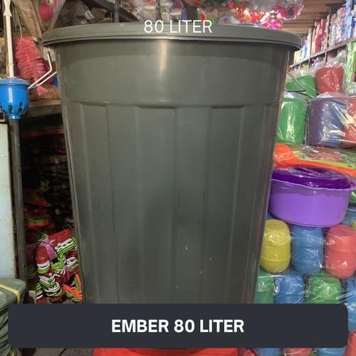 Jual Ember 80 liter + tutup polaris / tong jumbo air / ember plastik ...