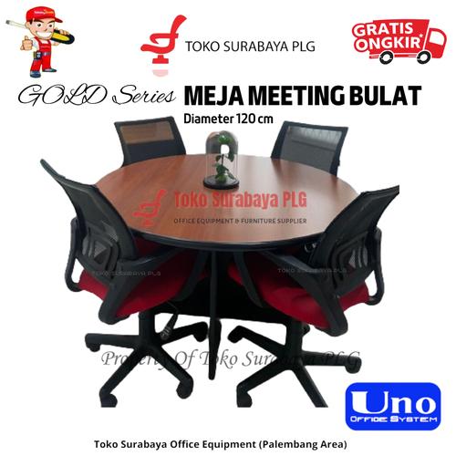 Jual Meja Meeting Meja Rapat Uno Gold 120cm Conference Table Meja Kerja ...