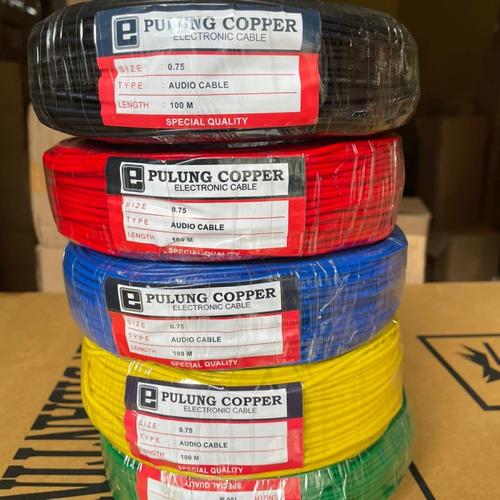 Jual Kabel Listrik NYAF 0,75 0.75 Perdana 100m 100 Meter 18 AWG ...