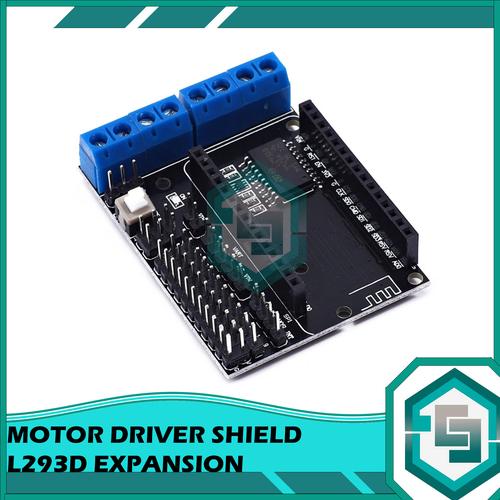 Jual L293 L293D MOTOR DRIVER SHIELD NODEMCU DOIT WIFI ESP8266 - Kota ...