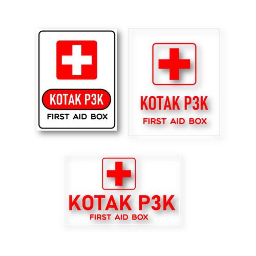 Jual STIKER KOTAK P3K | STIKER P3K - TRANS MERAH - Jakarta Utara ...