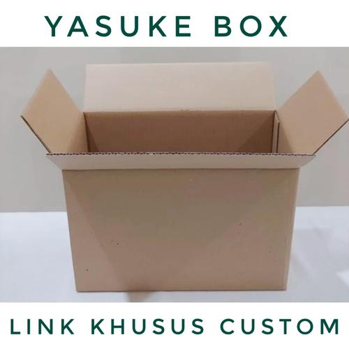Jual Dus box Custom UK: 38x27x22 Cm Single Wall keras - Jakarta Barat ...