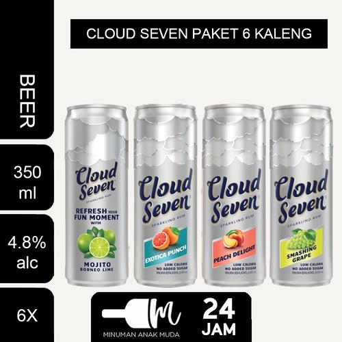 Jual Cloud Seven Sparkling Lime 350ml ( Paket 6 Kaleng ) - Kab ...