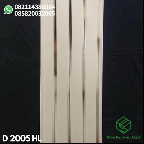 Jual Plafon PVC motif Garis Silver Seri D 2005 HL - Kota Depok - Mitra ...