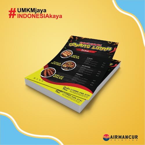 Jual Cetak Flyer/Brosur A4 Art Paper 150 Gsm - 2 Sisi, 2 Rim - Jakarta ...