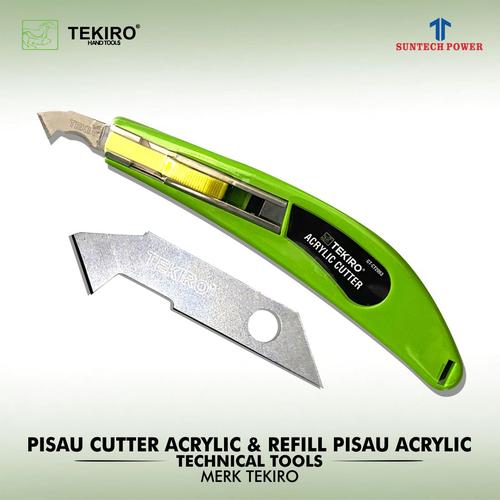 Jual Pisau Cutter Acrylic & Refil Pisau Cutter Merk Tekiro 10mm GT ...