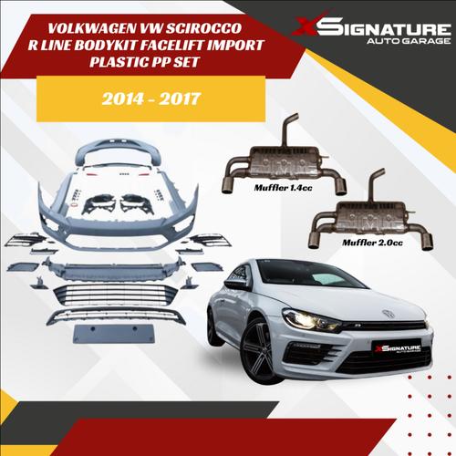 Jual BODYKIT VOLKWAGEN VW SCIROCCO R LINE FACELIFT 2014-2017 IMPORT PP ...