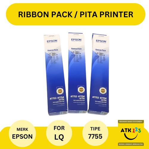 Jual Ribbon Pack / Pita Printer Epson LQ-300 LQ-310 7753 7754 7755 ...