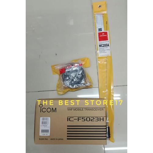 Jual Set/Bundling Radio Rig ICOM ICF5023 IC-F5023 + Bracket + Antenna ...
