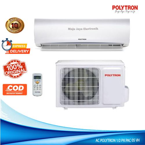 Jual AC SPLIT POLYTRON PAC05VH 1/2 PK Turbo Cooling Gold Fin Evap UNIT ...