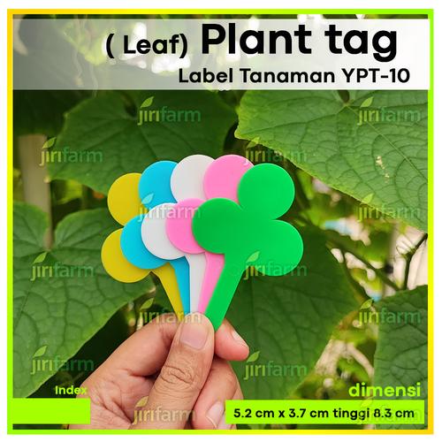 Jual Hidroponik Plant Tag / Label Tanaman YPT-8 Leaf Ukuran 8x5 Cm ...