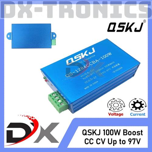Jual QSKJ 10V to 97V Step Up 100W CC CV QS-1284CCBA-100W 2A Boost Converter - Jakarta Barat - DX ...