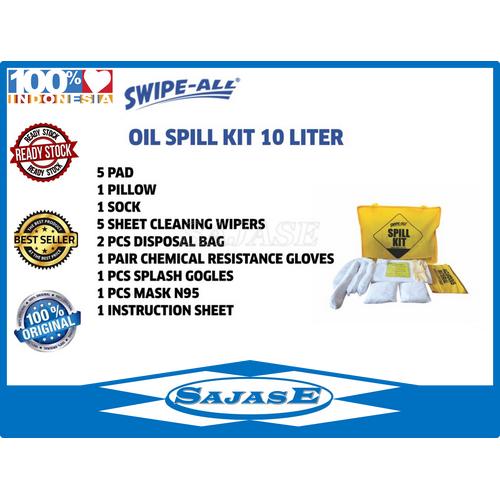 Promo Oil Spill Kit 10 Liter Oil Spill Kit 10L SWIPE-ALL Kemasan Soft ...