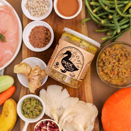 Jual Woof Deli DUCK BETUTU | Cooked Dog Food - Makanan Anjing - Jakarta ...