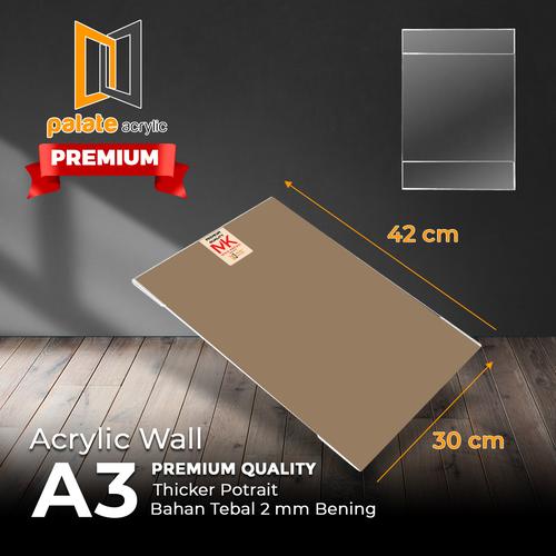 Jual Akrilik Wall A3 Portrait / Acrylik / Thicker / Akrilik Dinding ...