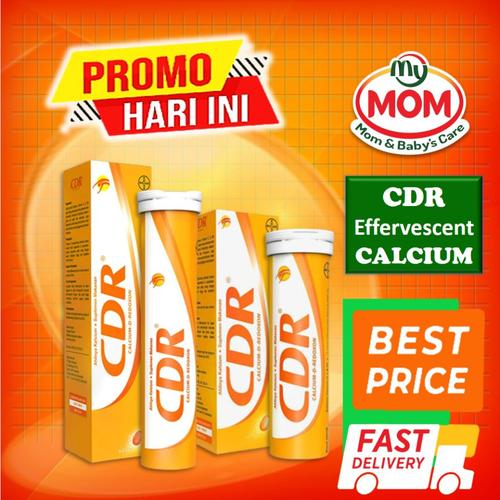 Jual [BPOM] CDR Suplemen Kalsium Rasa Jeruk 10's ATAU 15's / MY MOM ...