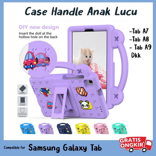Jual Case Samsung Tab A9 A8 A7 Lite S7 S8 S9 FE Plus Softcase Cover ...