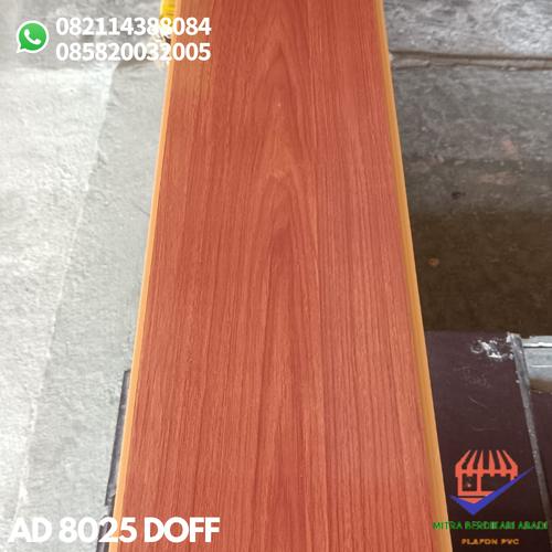 Jual Plafon PVC Motif Kayu Jati Coklat DOFF, Berkualitas - Meter Lari ...