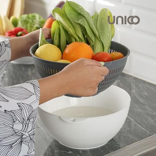 Jual UNICO Vaskertoj Drain Basin 2in1 | Baskom Saring Cuci Sayur Beras ...