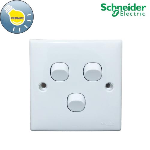 Jual Saklar Triple 3 Gang 1 Arah 10AX 20A S-CLASSIC Inbow / Outbow ...