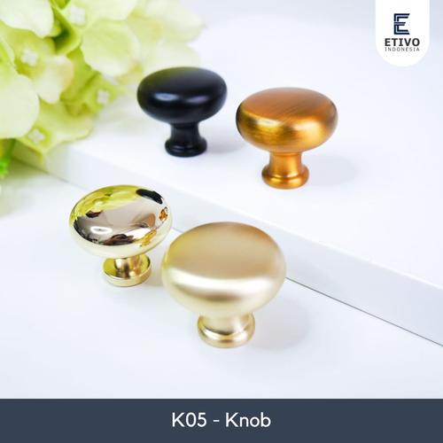 Jual K05 Door Knob Handle Black Coffee | Tarikan Laci Gagang Lemari ...