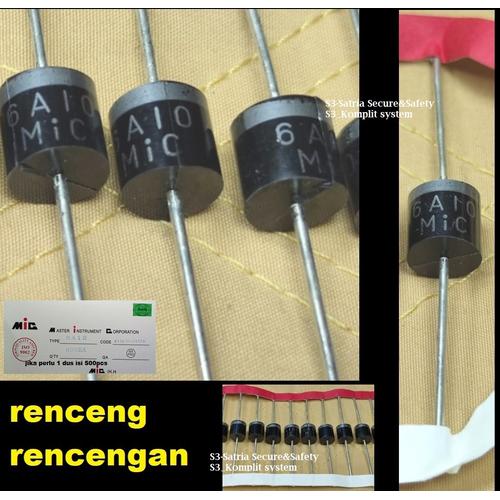 Jual Dioda 6a MiC Diode 6A10 M I C 6A 10 - Jakarta Timur - s3.satria ...