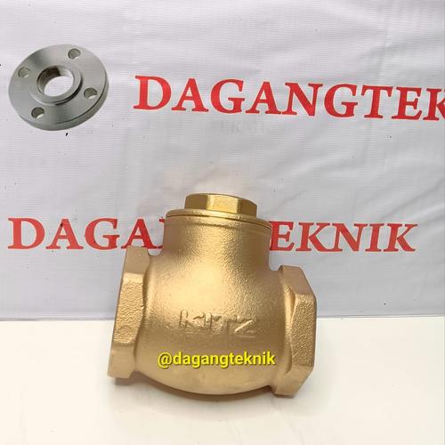 Jual Check Valve Drat Kuningan / Brass Class 125 KITZ 4 inch / DN 100 ...