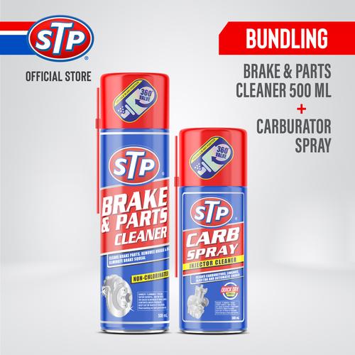 Promo STP [BUNDLE] Brake Parts Cleaner Rem + Carburator Spray 300 mL ...