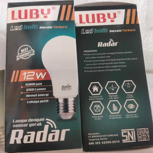 Jual lampu led 12watt sensor gerak luby radar - Jakarta Barat - Mamiya ...