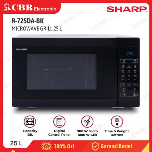 Jual Microwave SHARP R-725DA-BK (25L / Grill) - Kota Batam - CBR ...