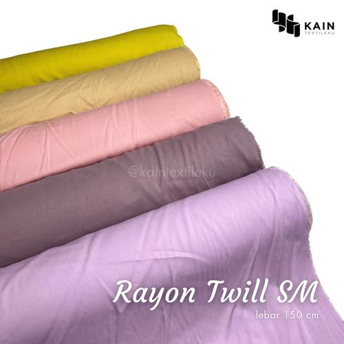 Jual 1 Rol Bahan Kain Rayon Twill SM 1 rol ± 60 yard - Putih bersih ...