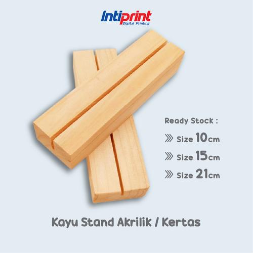 Jual Kayu Stand | Stand | Stand Akrilik | Stand Kertas - Tebal 2mm - 10 ...