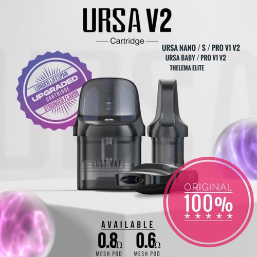 Jual CATRIDGE URSA NANO V2 PRO THELEMA ELITE ORIGINAL - V2, 0.6 ...